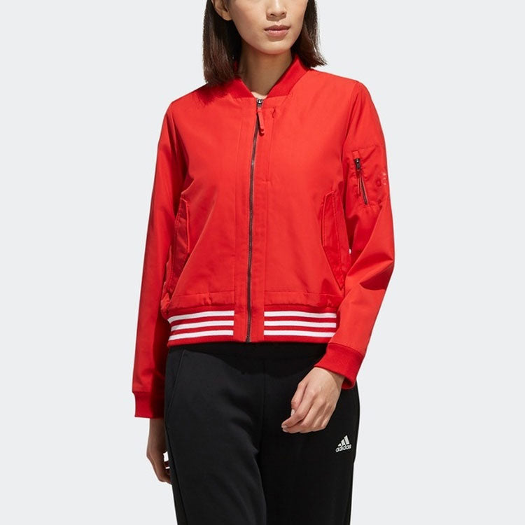 ADIDAS Adidas WV 3S Zipper Casual Sports Woven Jacket